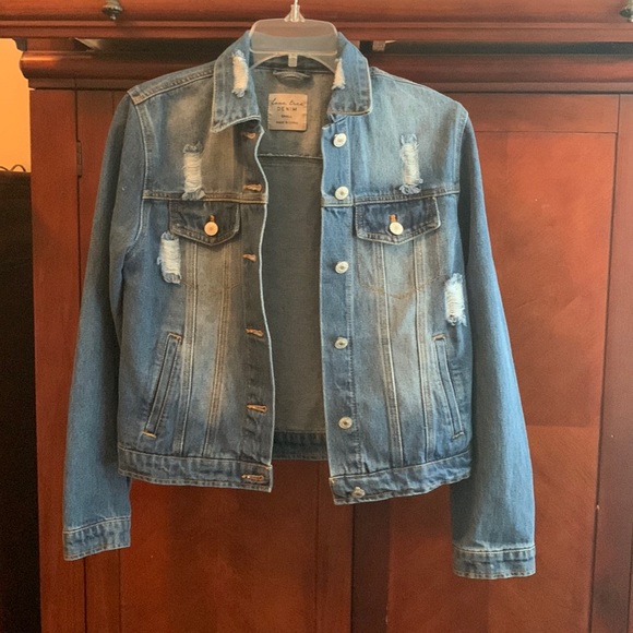 Love Tree | Jackets & Coats | Denim Jacket | Poshmark